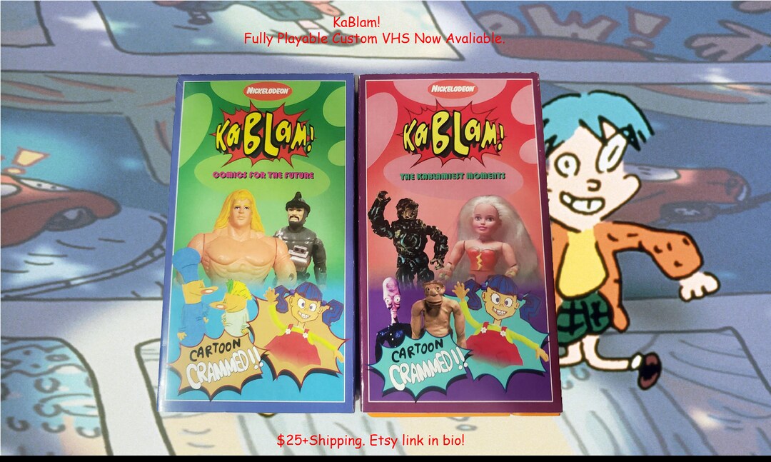 Kablam Fully Playable Custom VHS - Etsy