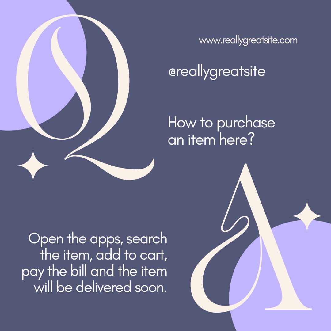 20 FAQ Canva Editable Templates - Etsy