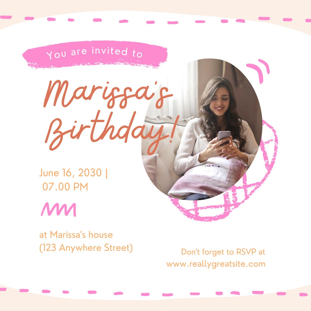 40 Invitation Canva Editable Templates - Etsy