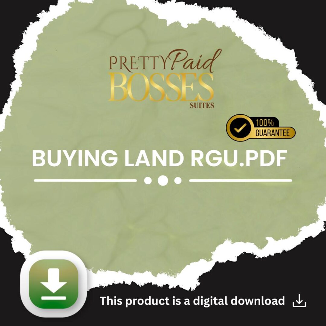Buying Land RGU | Step-by-step Land Investment Guide | for Beginners ...
