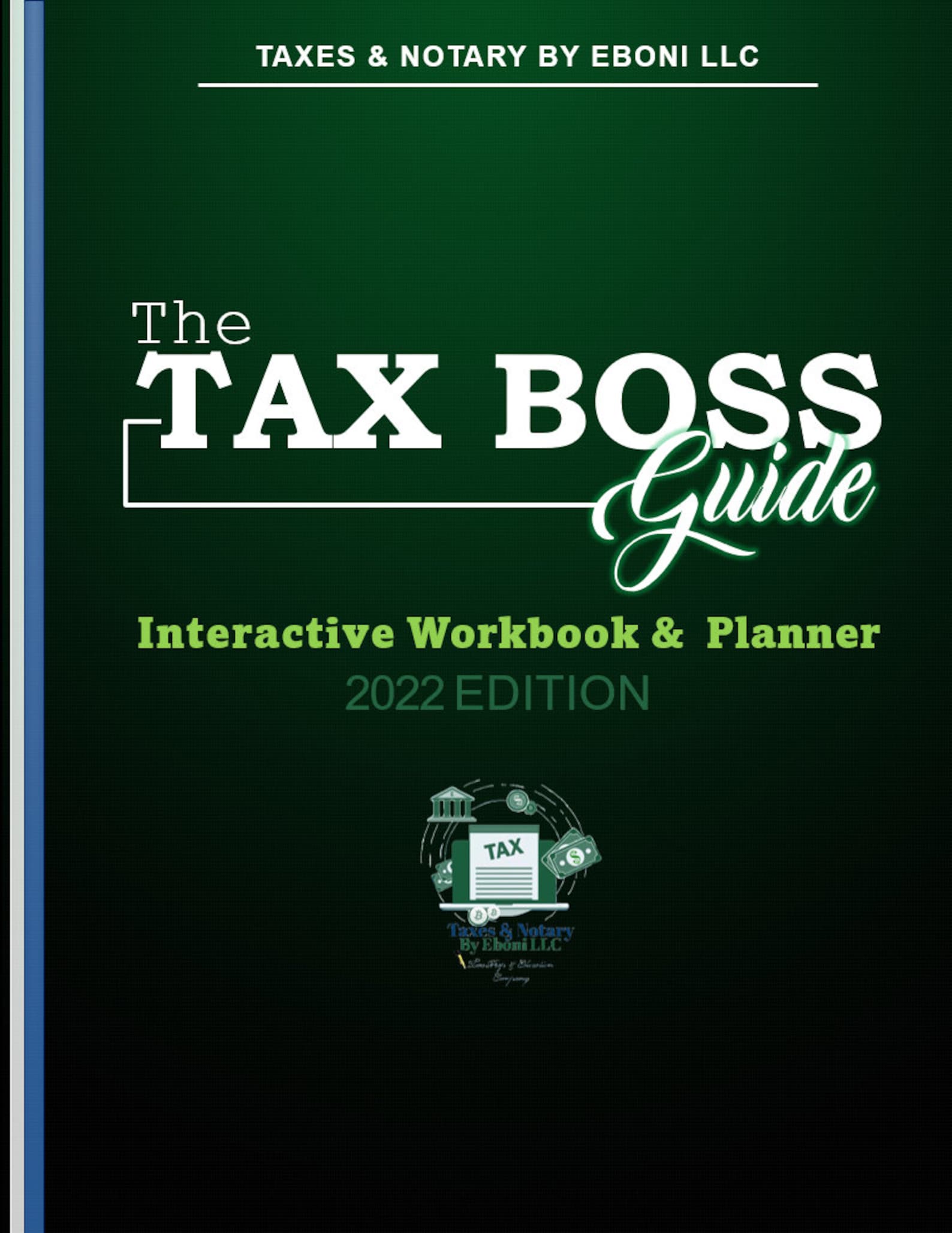 Tax Boss Interactive Workbook and Planner (make Your Own) - Etsy