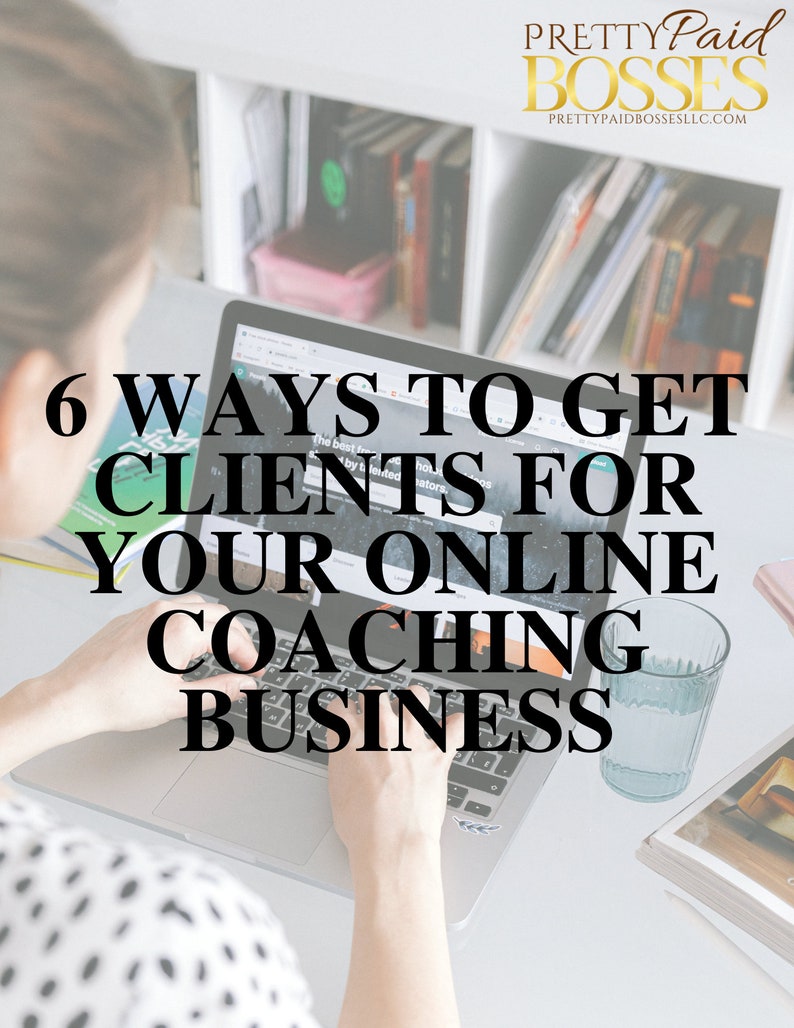 6 Ways to Get Clients for Your Online Coaching Business - Etsy