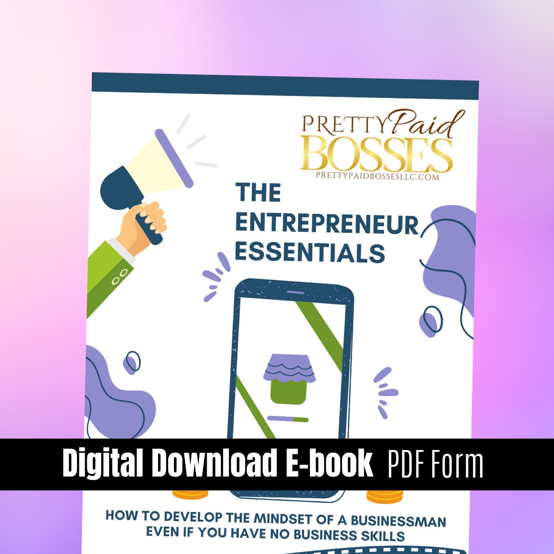 Entrepreneur Essentials E-book, Business Mindset (PDF Digital Download ...