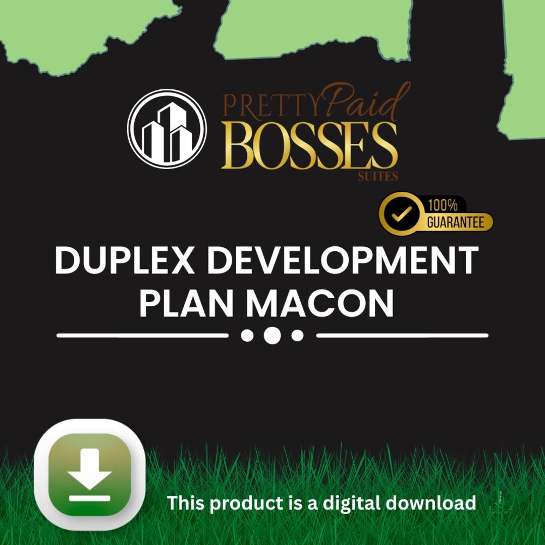 Duplex Development Plan Macon | Real Estate Investment Guide | for ...