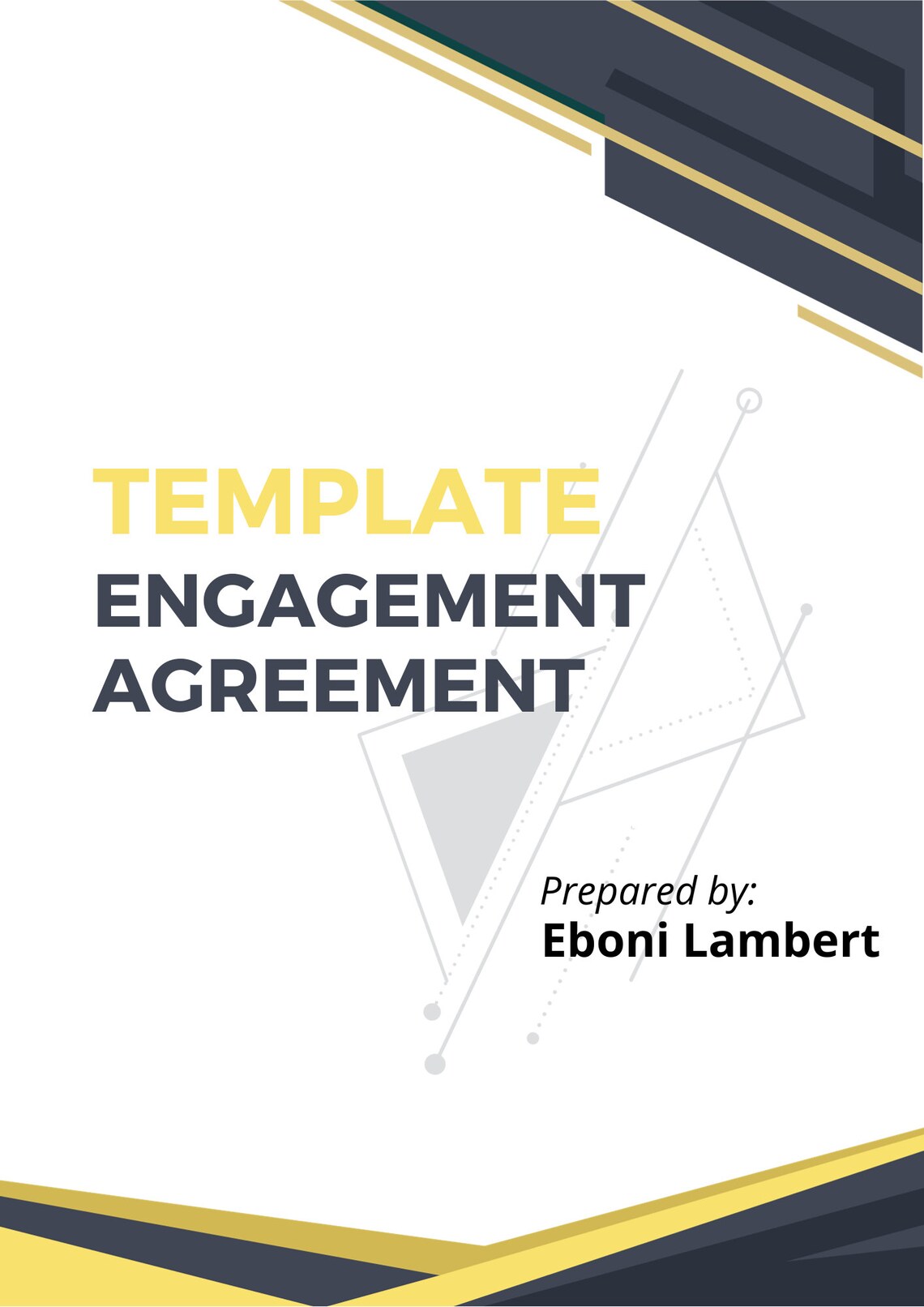 Engagement Agreement Template - Etsy