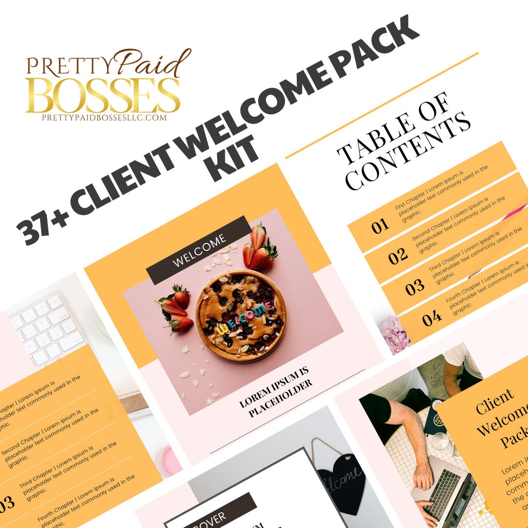 37+ Client Welcome Pack Kit - Etsy