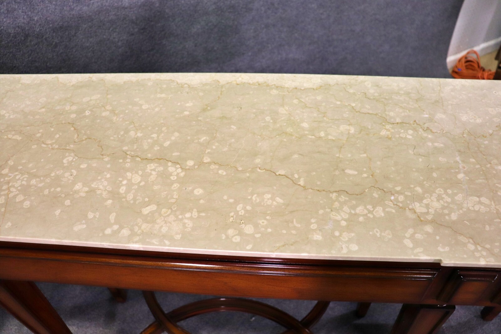 Regency Style Marble Top Console Sofa Table, Vintage, Vintage Decor ...