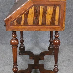 Antique 18th Century Louis XIV Style Inlaid Secretary Desk, Writing ...