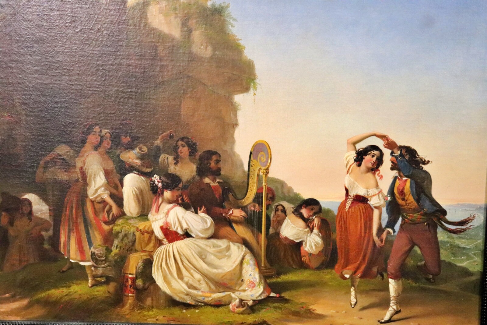 Antique 19th Century Samuel Bell Waugh 1814-1885 Painting the ...