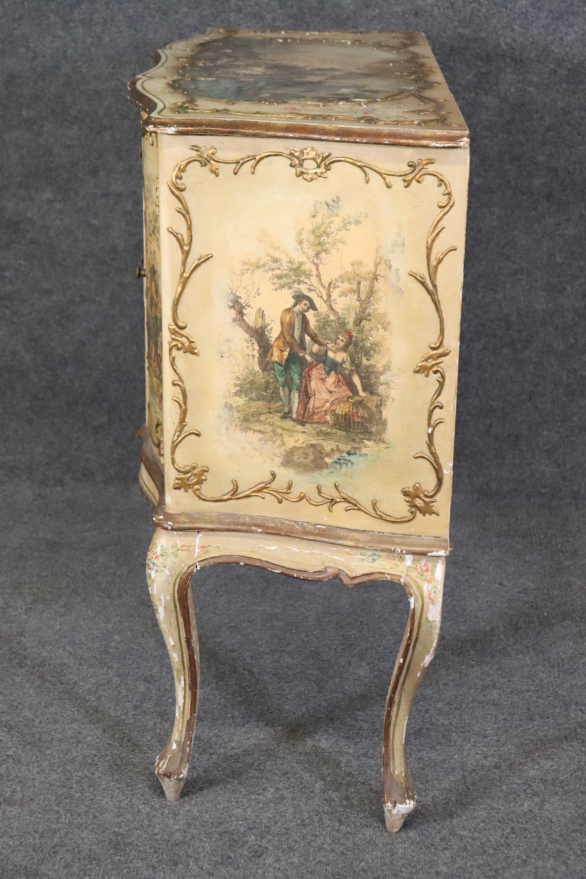 Italian-made Vernis Martin French Louis XV Style Paint - Etsy