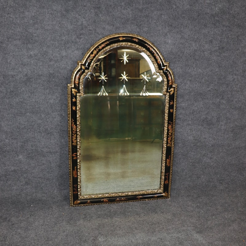 Antique Mirror Panel - Etsy