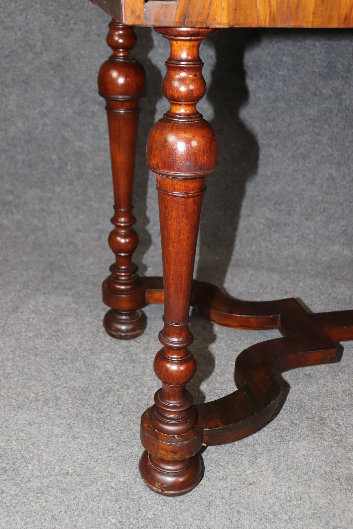 Antique 18th Century Louis XIV Style Inlaid Secretary Desk, Writing ...