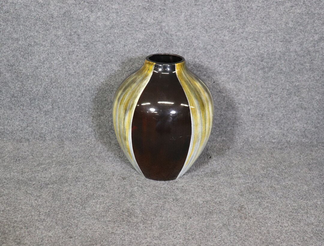 Vintage Mid Century Modern Pottery Art Vase, Vintage Decor, MCM, MCM ...