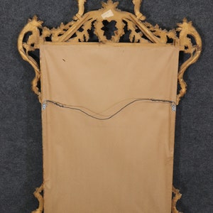 Vintage Italian Rococo Style Gold Gilt Hanging Wall Mirror, Vintage ...