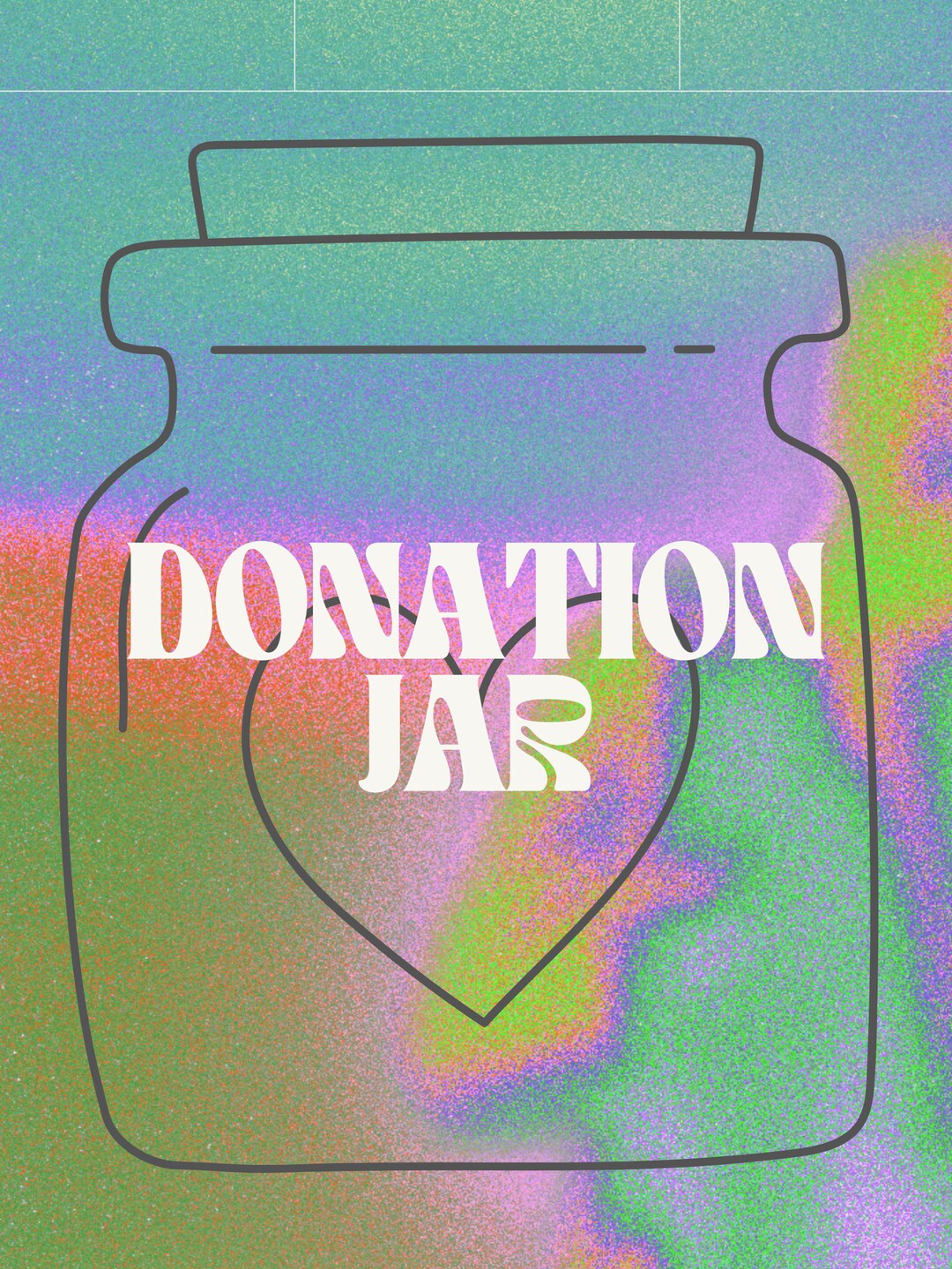 Donation Jar - to the NRDC and Wholesome Wave - Etsy