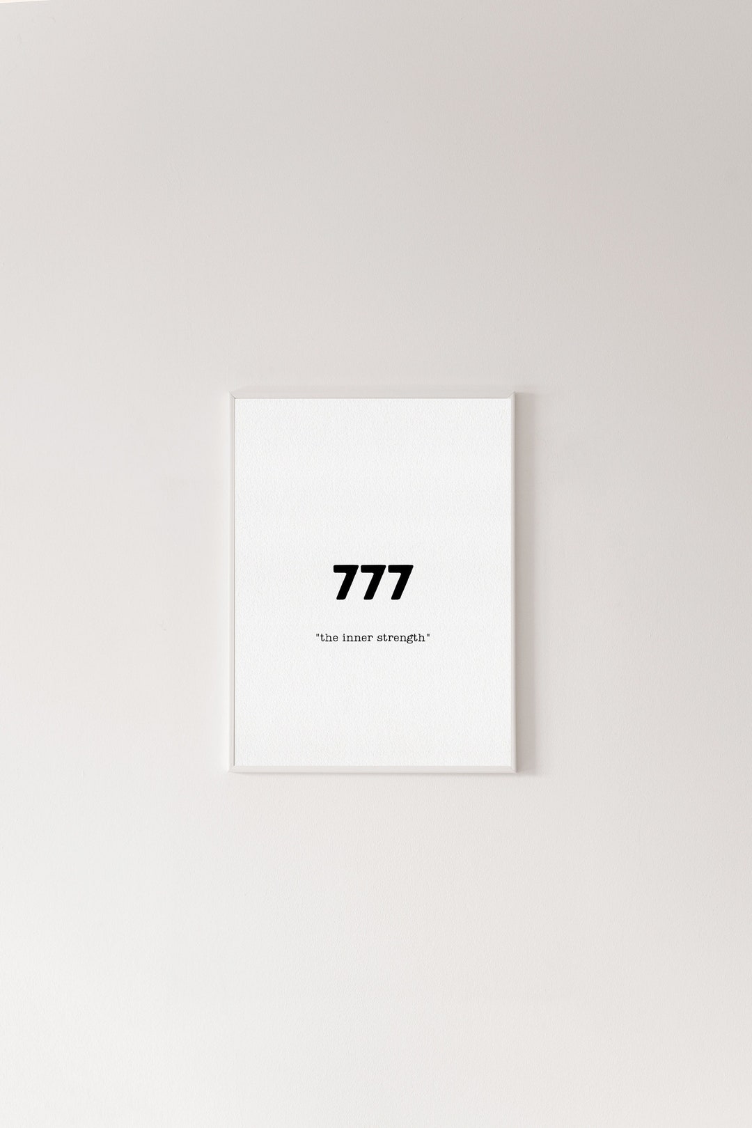 Print Wall Art Angel Number Print Wall Art Digital Product Minimalist ...