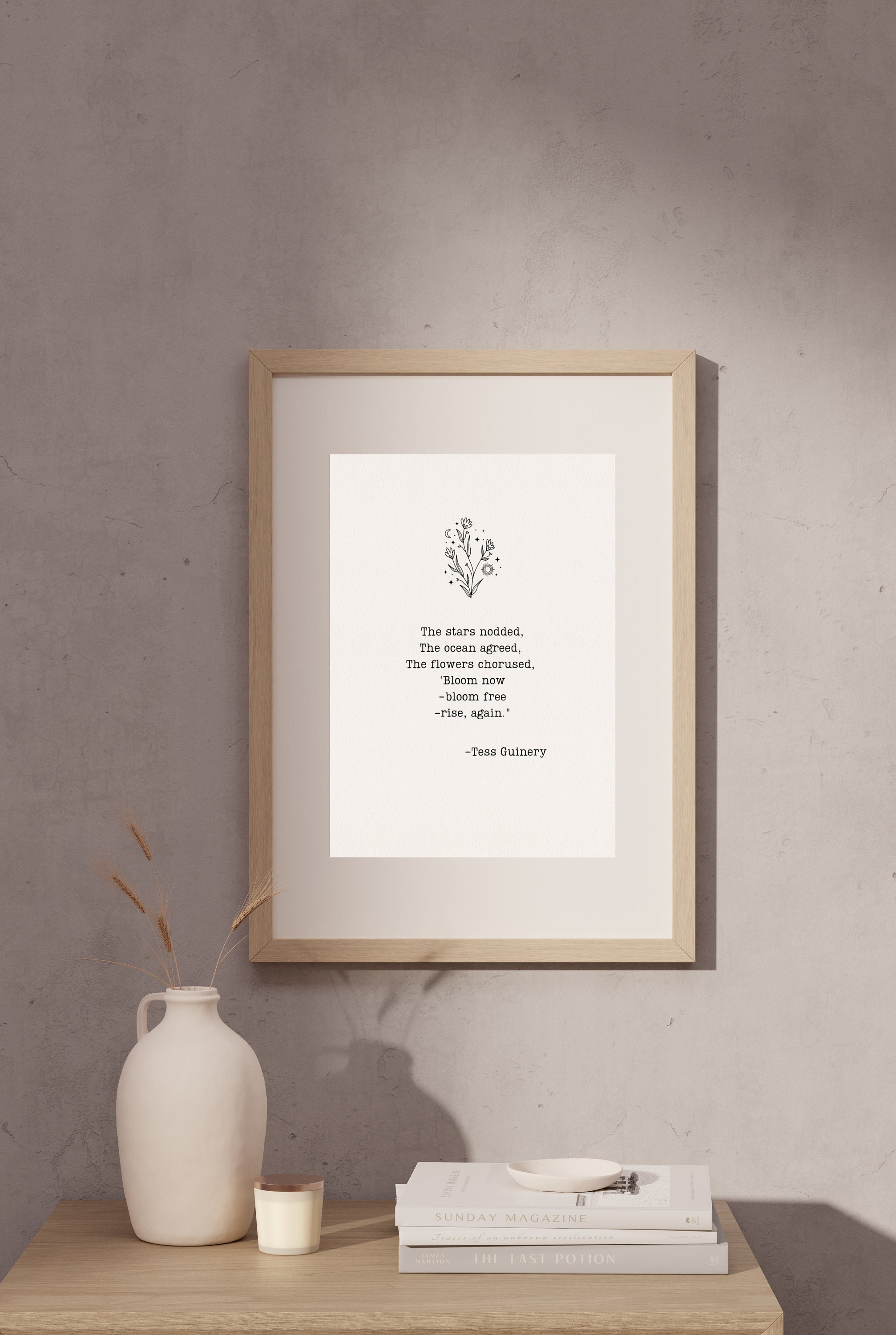 Poems Print Wall Art| Quotes Print Wall Art| Inspiration Quotes Print ...