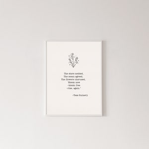 Poems Print Wall Art| Quotes Print Wall Art| Inspiration Quotes Print ...