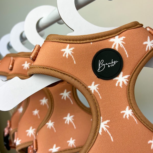 Palm Tree Dog Harness - Etsy Australia