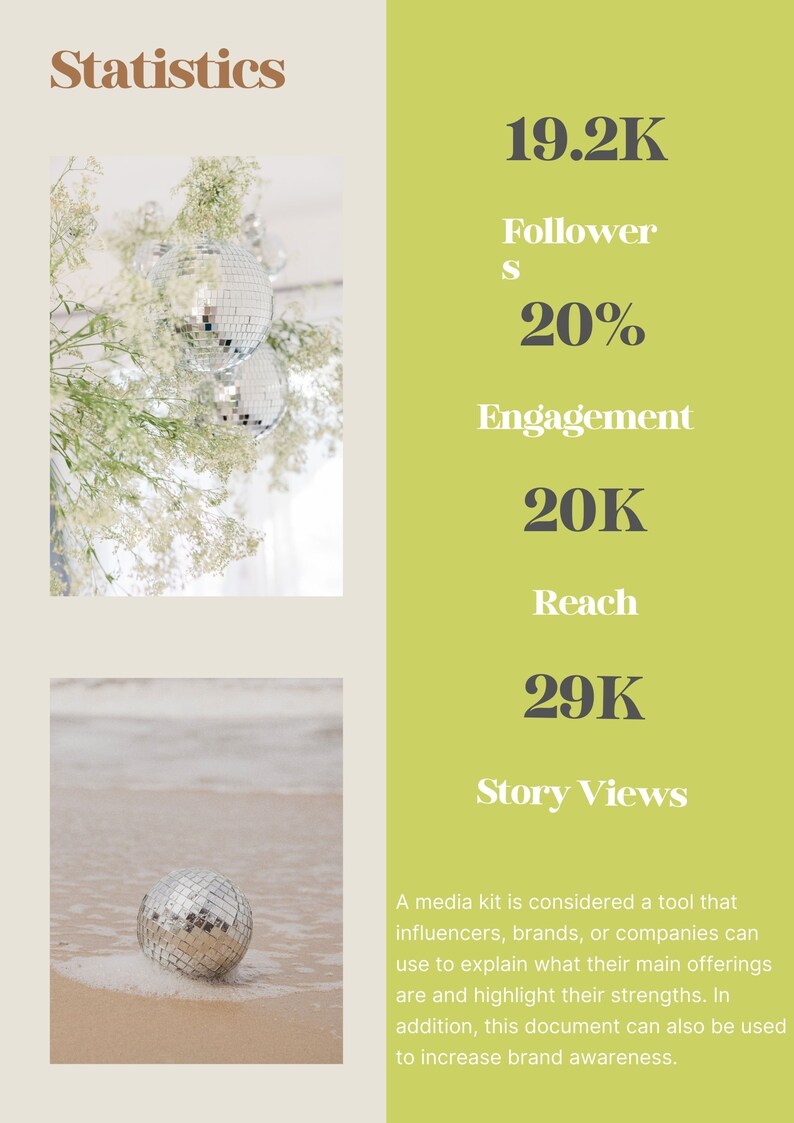 Influencer Media Kit | Media Press Kit | Rate Sheet for Influencers ...