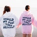 Just Keep Driving Hoodie, VSCO Girl Sweatshirt, Words on Back Sweater ...