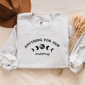 Embroidered Anything for Our Moony Sweatshirt, Harry Fandom Unisex ...