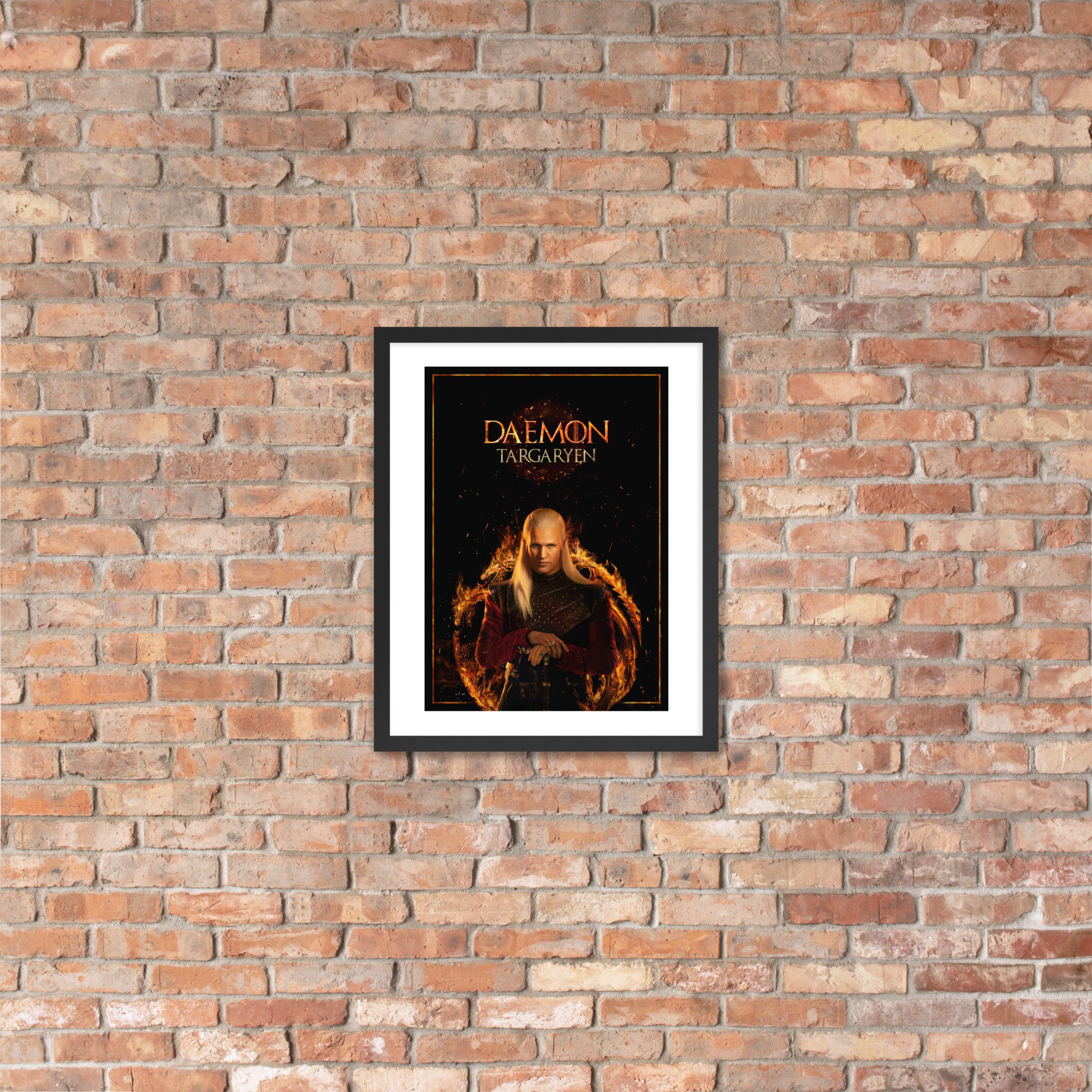 Daemon Targaryen House Of The Dragon Poster