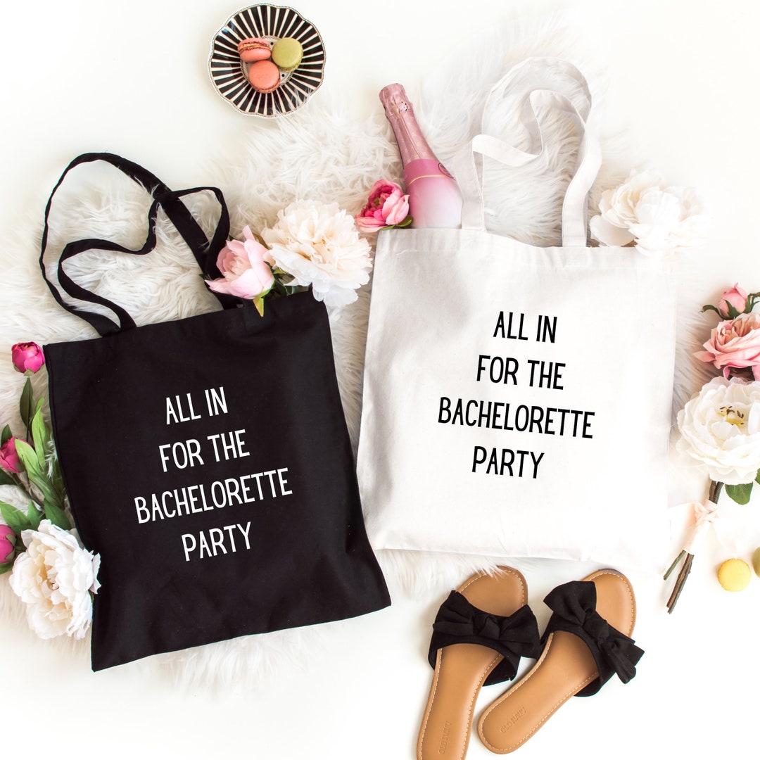 All in for the the Bachelorette Party Cotton Tote Vegas - Etsy