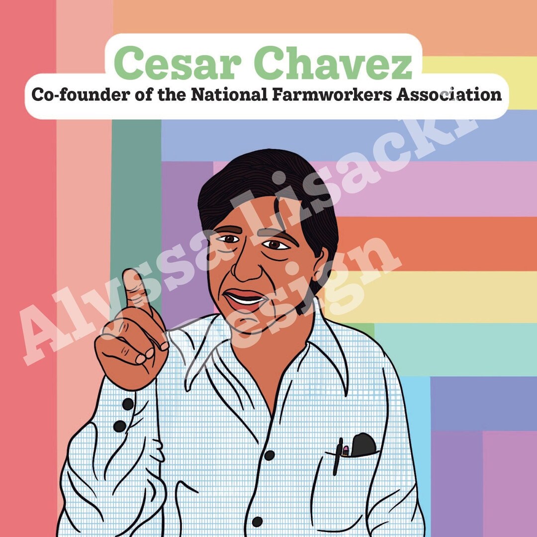 Cesar Chavez Trailblazers Poster - Etsy