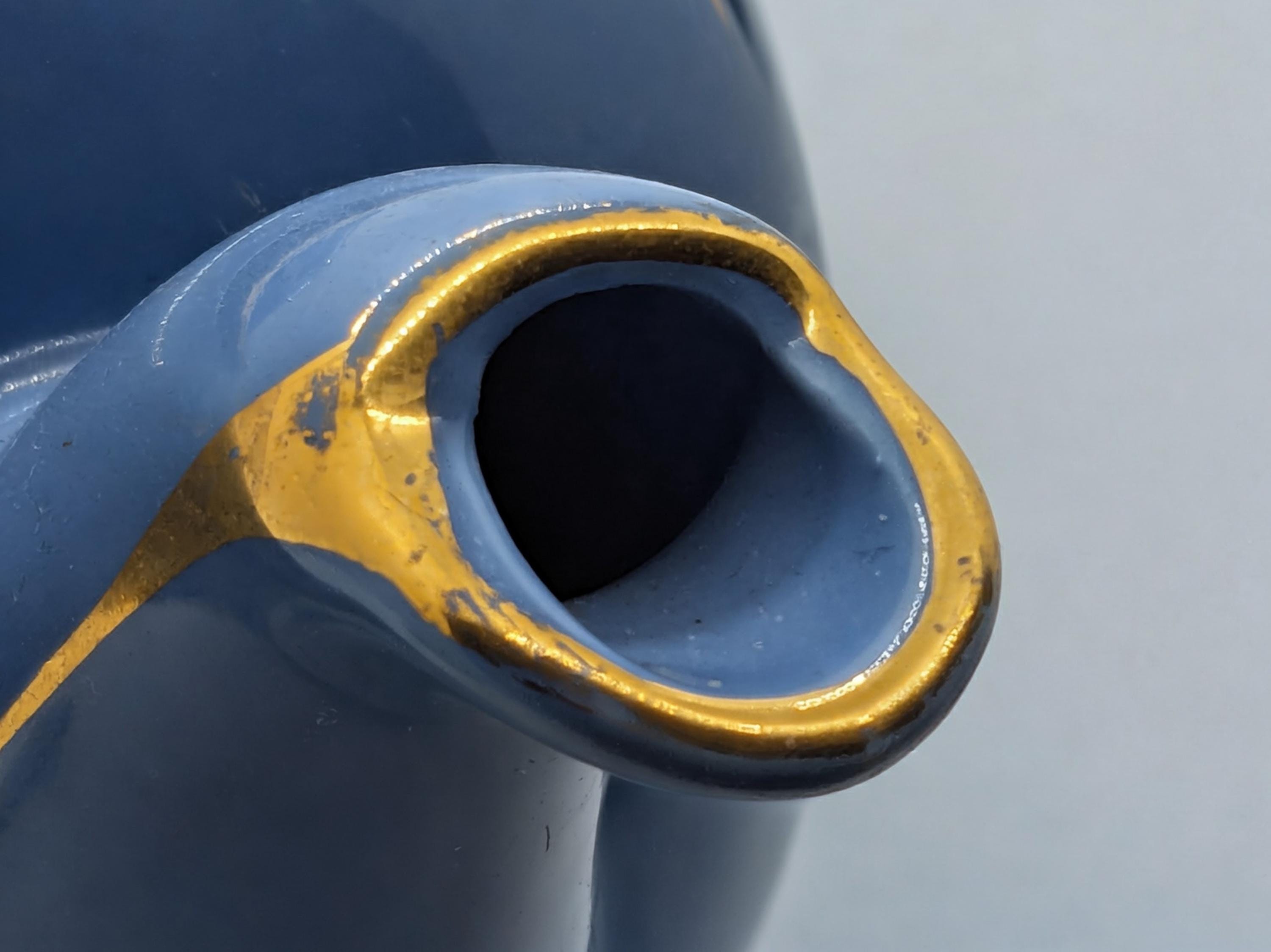 Blue Hall Teapot - Etsy