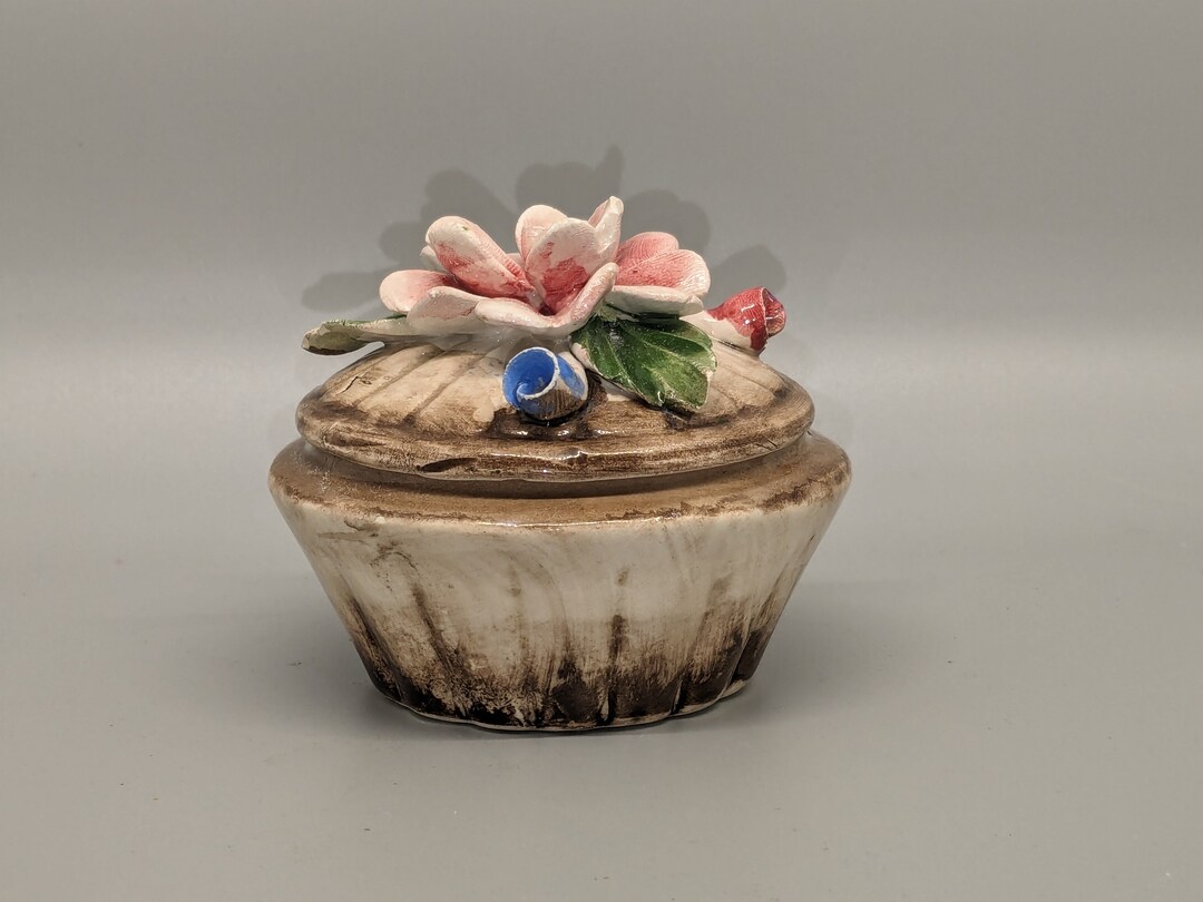 Capodimonte Trinket Box - Etsy