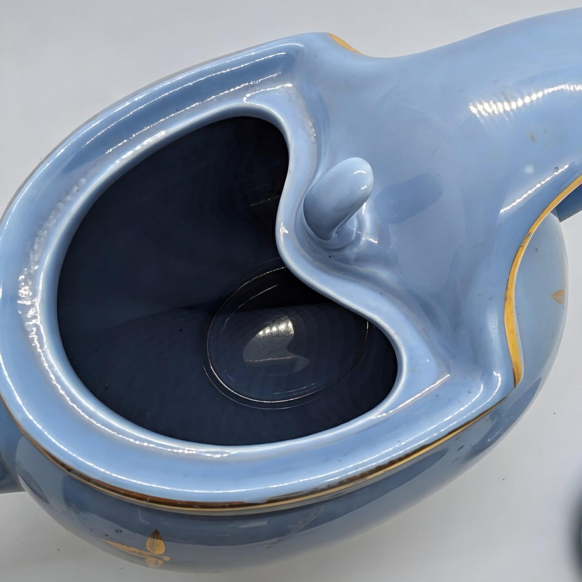 Blue Hall Teapot - Etsy