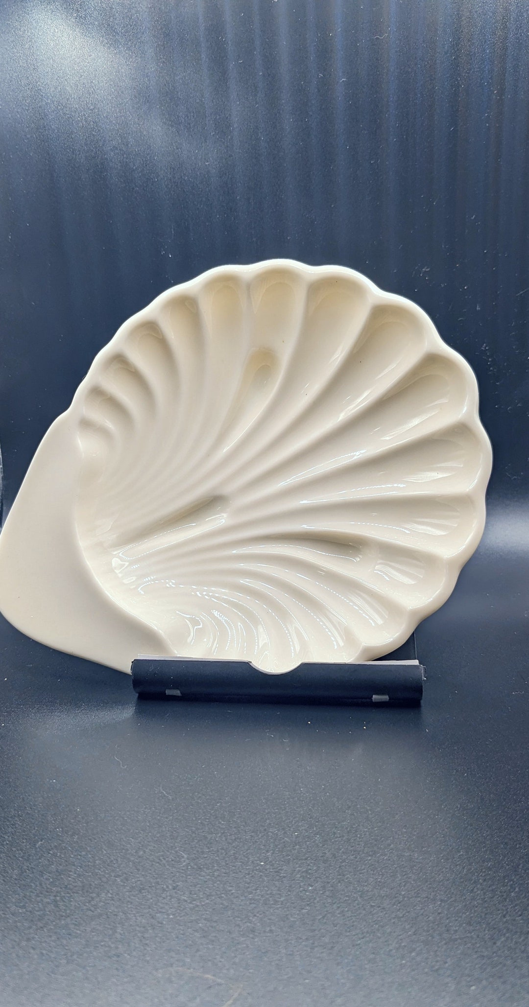 Lenox USA Pair Clam Shell Dishes - Etsy
