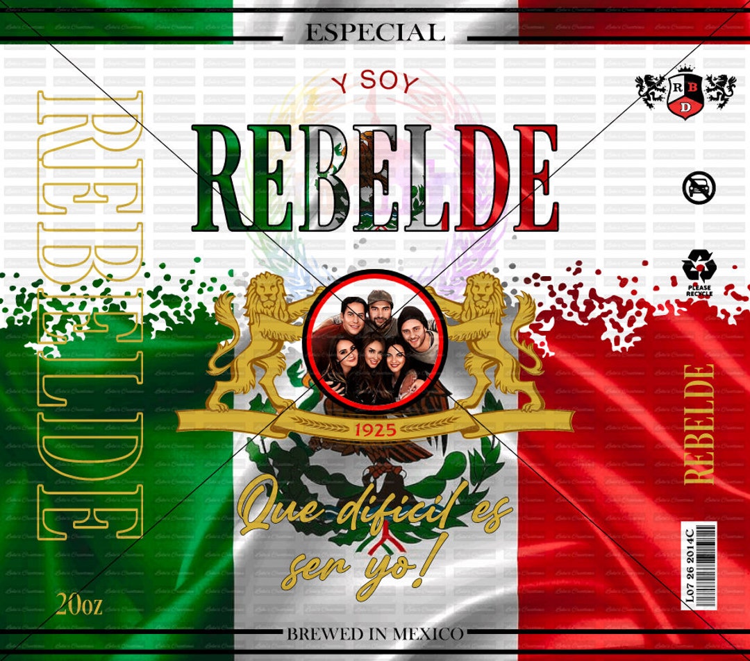 Rebelde/rbd/modelo Mexico Flag Wrap PNG ONLY - Etsy