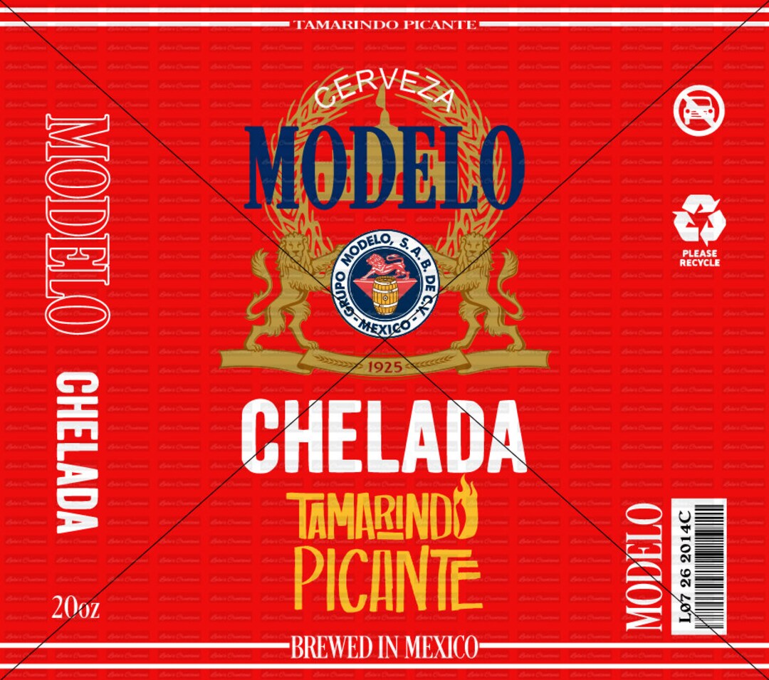 Modelo Chelada Tamarindo Picante PNG - Etsy Portugal