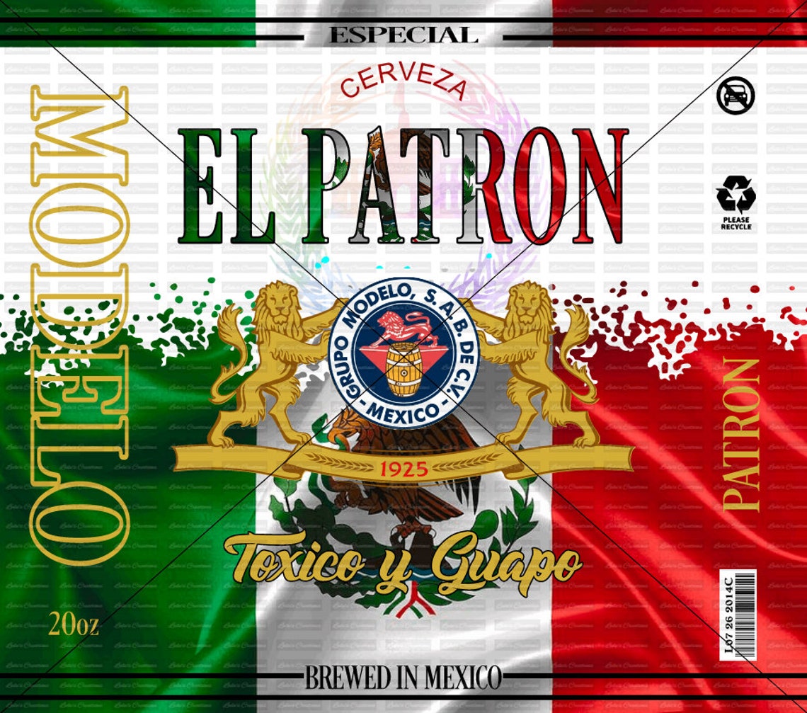 El Patron Toxico Y Guapo Wrap PNG ONLY - Etsy