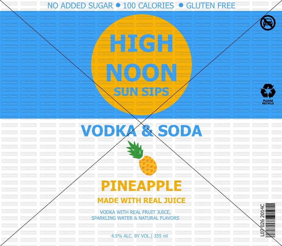 High Noon Pineapple Wrap PNG ONLY - Etsy
