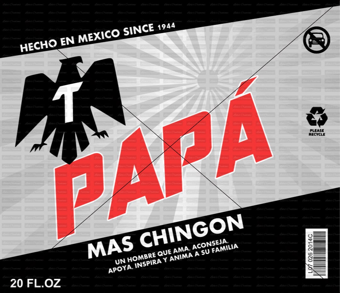 Papa Mas Chingon PNG ONLY - Etsy