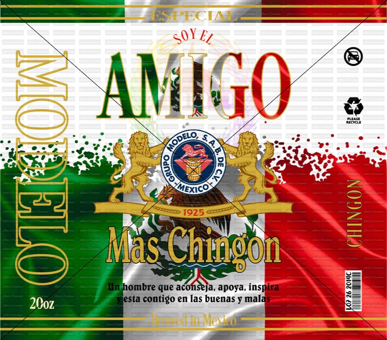Soy El Amigo Mas Chingon. Modelo PNG ONLY - Etsy