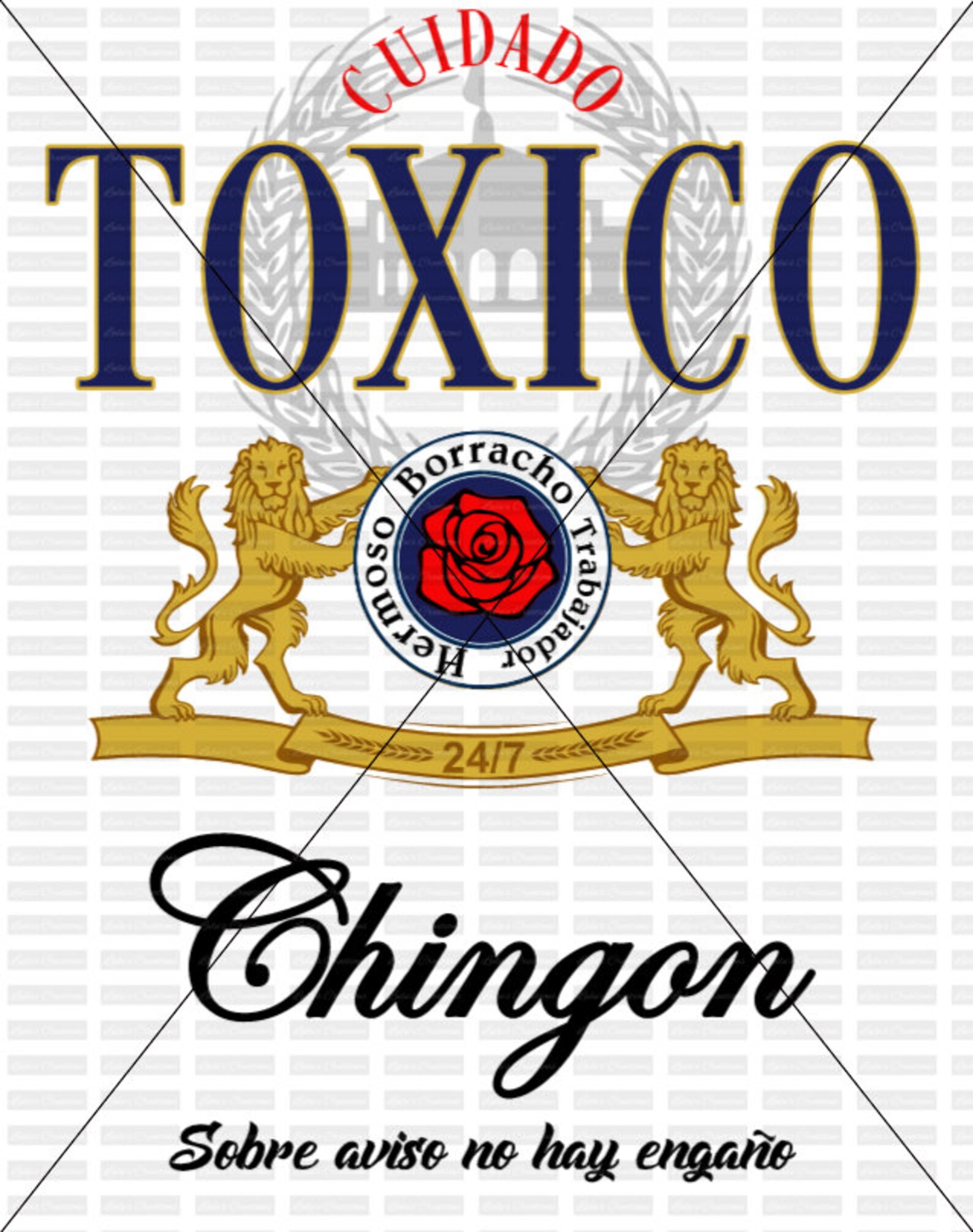 Toxica Y Toxico Design PNG ONLY - Etsy