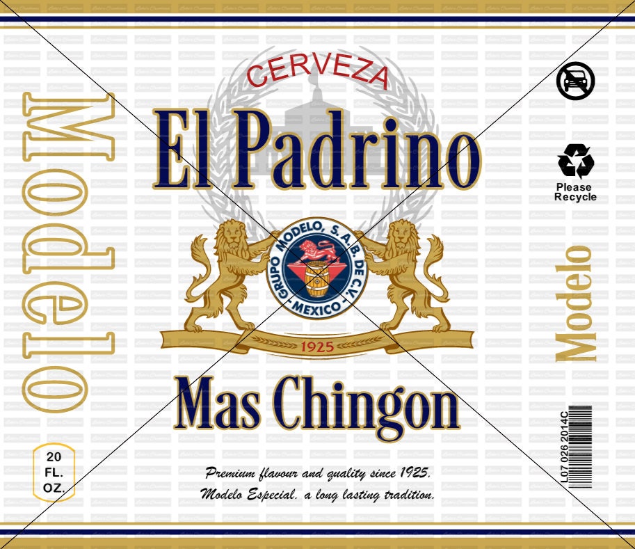 El Padrino Mas Chingon Modelo PNG ONLY - Etsy España