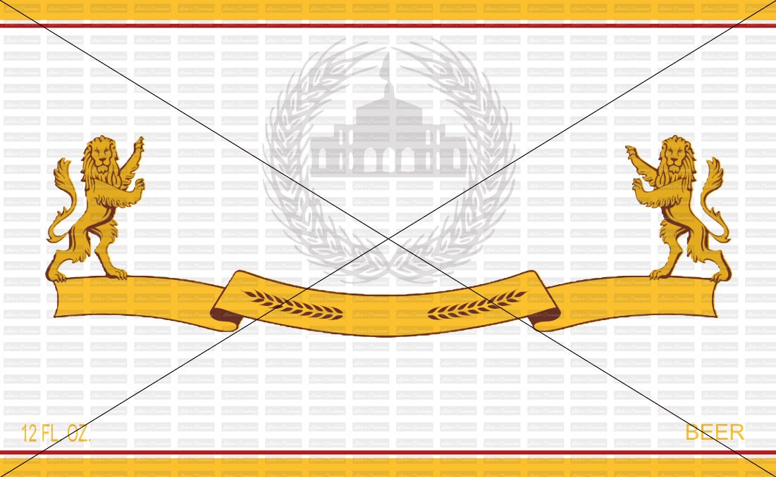 Modelo Beer Label Blank/png ONLY - Etsy