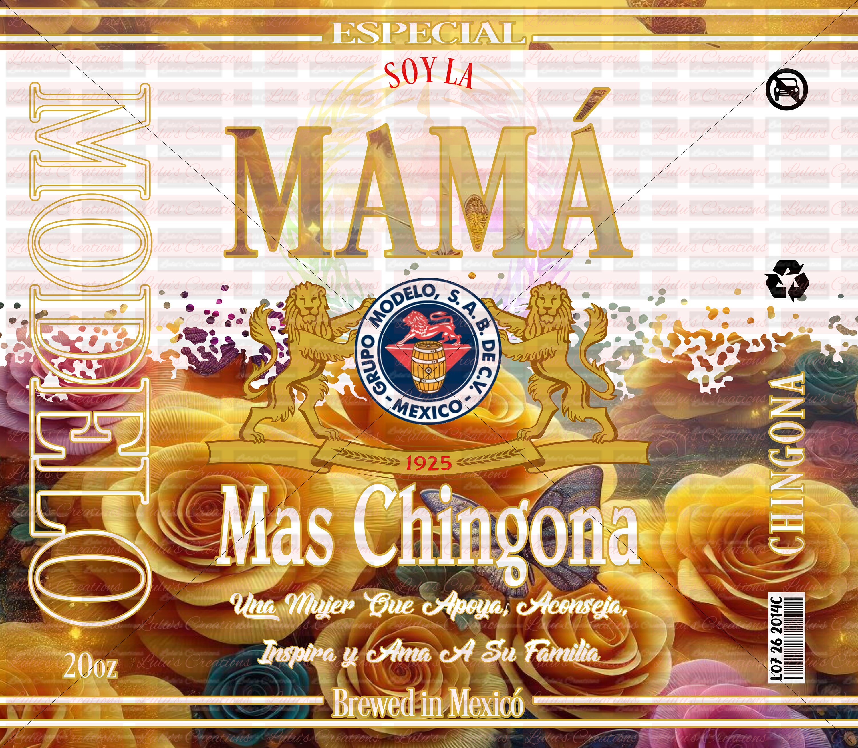 La Mama Mas Chingona Modelo Wrap PNG ONLY - Etsy