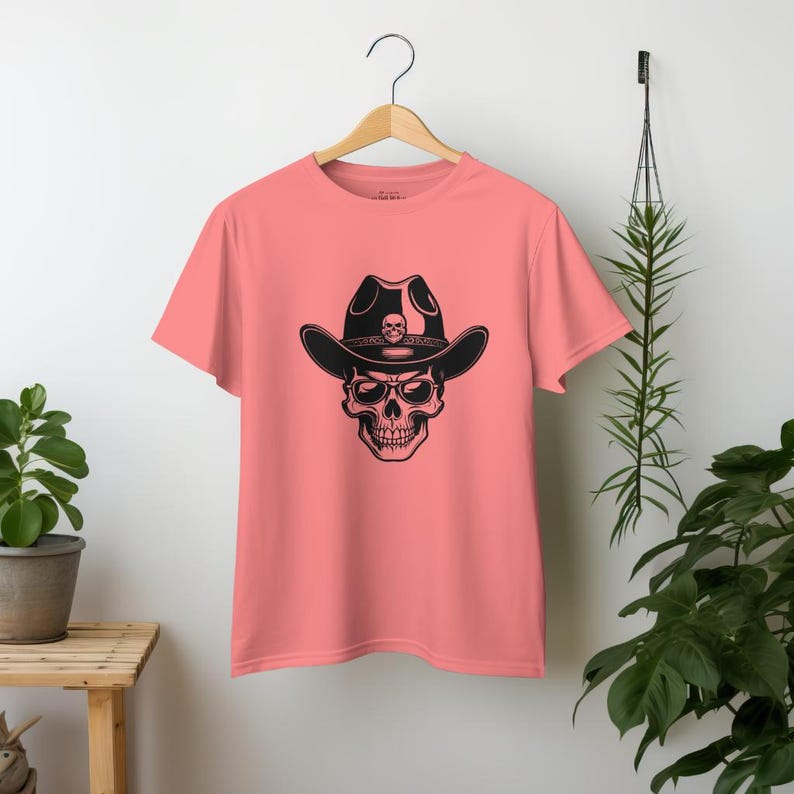 Cowboy Skull | SVG PNG PDF | Rustic Outlaw Art | Southwestern Art ...