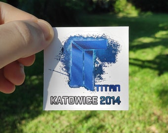 Titan Holo Katowice 2014 Sticker - Etsy