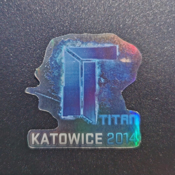 Titan Holo Stickers - Etsy