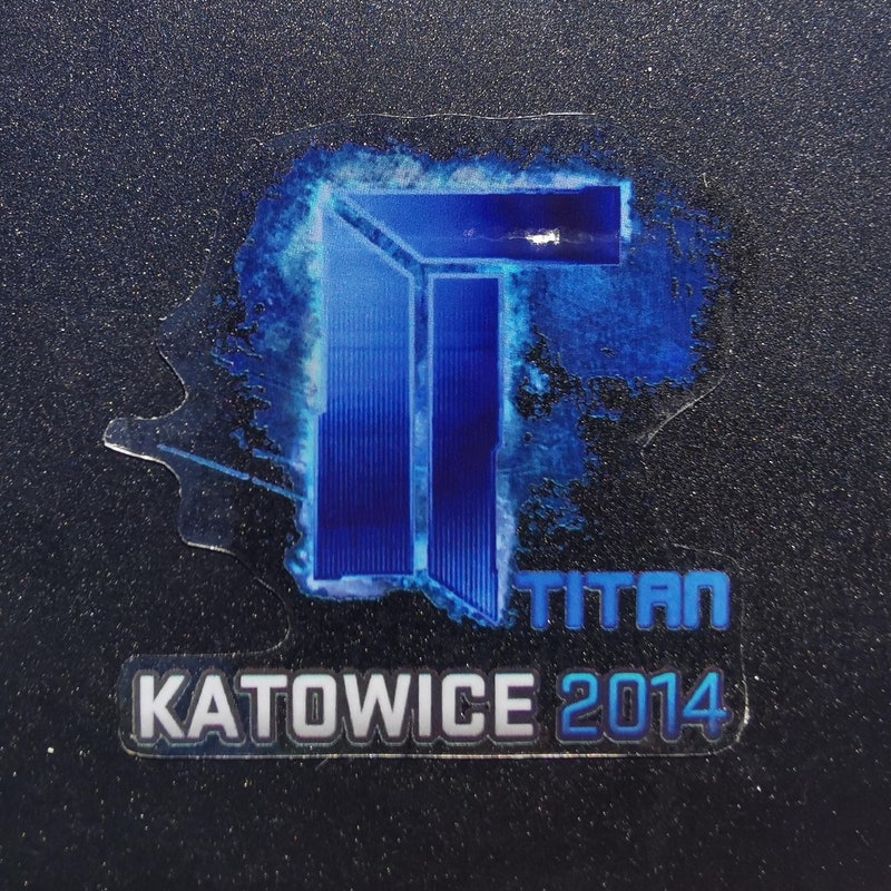 Titan Holo Stickers - Etsy