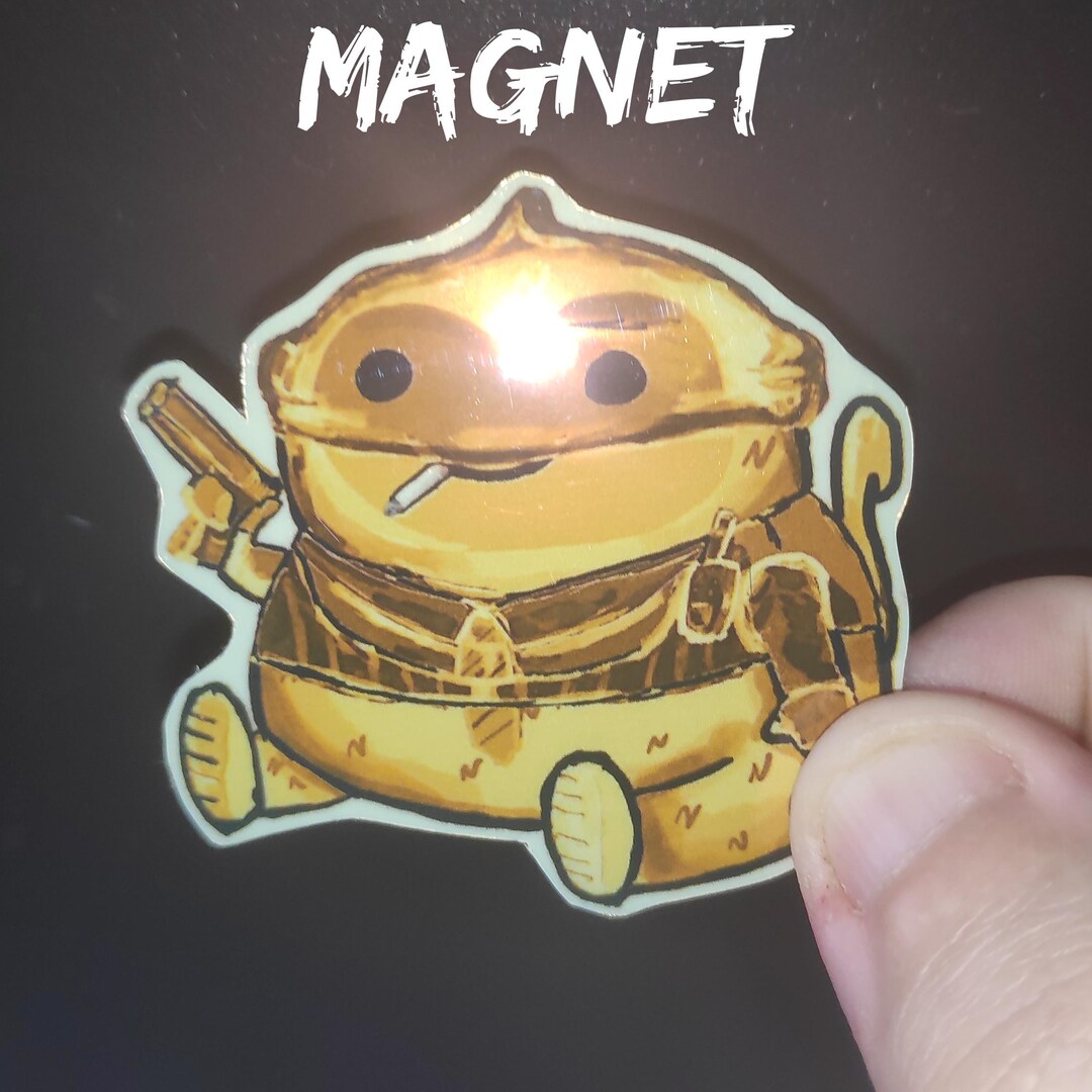 Magnet Gold CS Monkey Cute Animal Magnet | Fridge Magnet | Gift Ideas ...