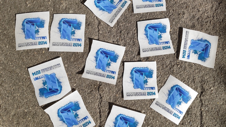 Transparent Titan Holo Katowice 2014 CSGO CS Counter Strike CS2 Sticker ...