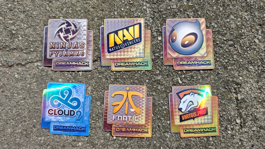 Dreamhack 2014 Holo Sticker Set CSGO CS Counter Strike CS2 - Etsy